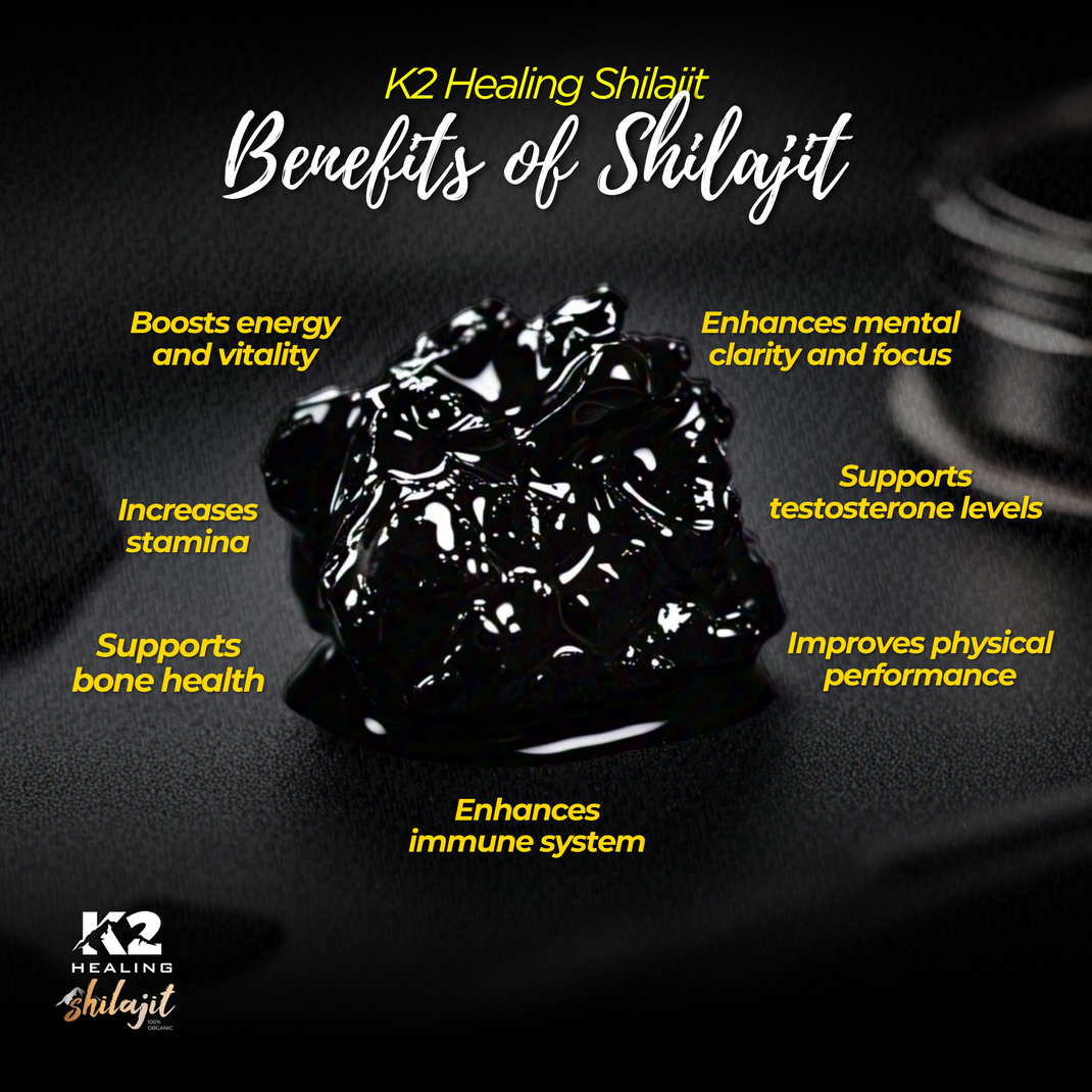 K2 Healing Shilajit - No.1 Quality Pure Himalayan Shilajit