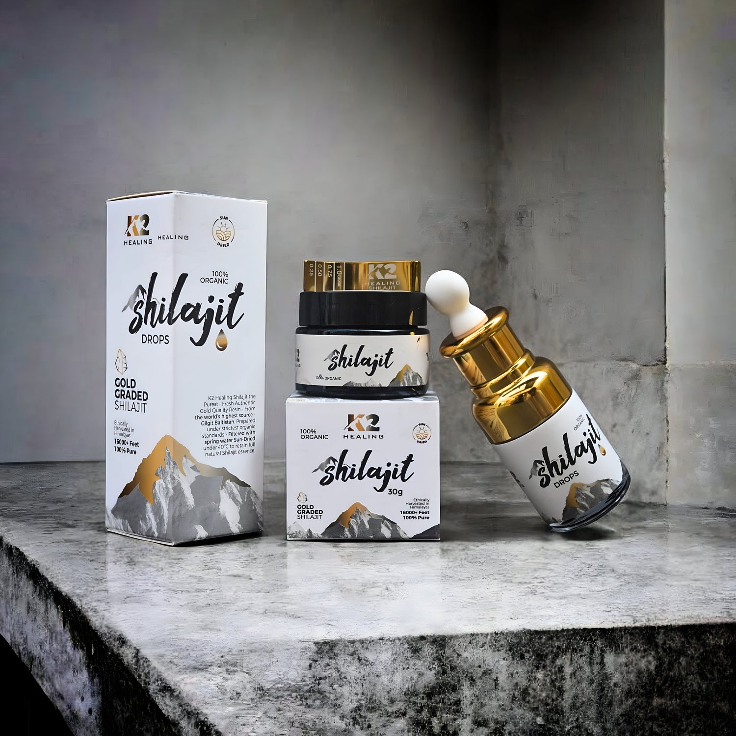 K2 Healing Shilajit - No.1 Quality Shilajit – K2 Shilajit - World's Finest Shilajit